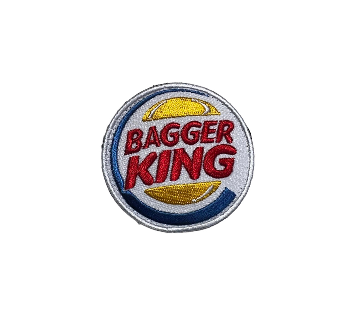 Bagger King Patch – ECL Cornhole Gear