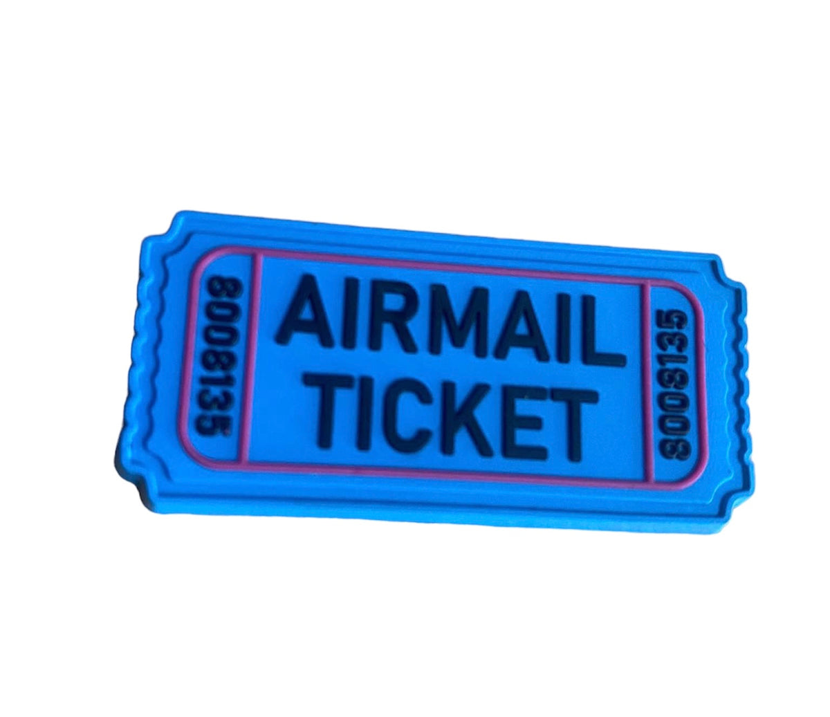 Airmail Ticket Patch – ECL Cornhole Gear