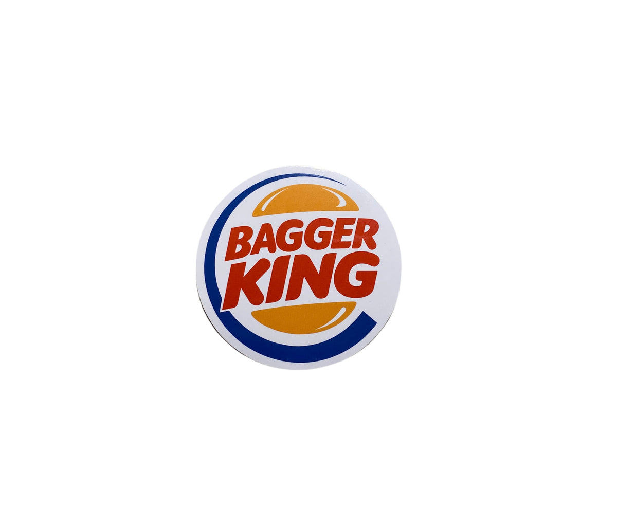 Bagger King Sticker – ECL Cornhole Gear